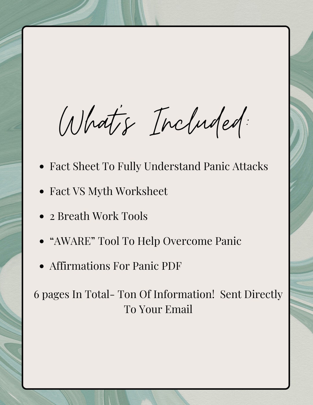 Complete Panic Attack Resource Bundle: Guides, Worksheets & Tools - Etsy