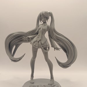 Hatsune Miku Figurine - Etsy
