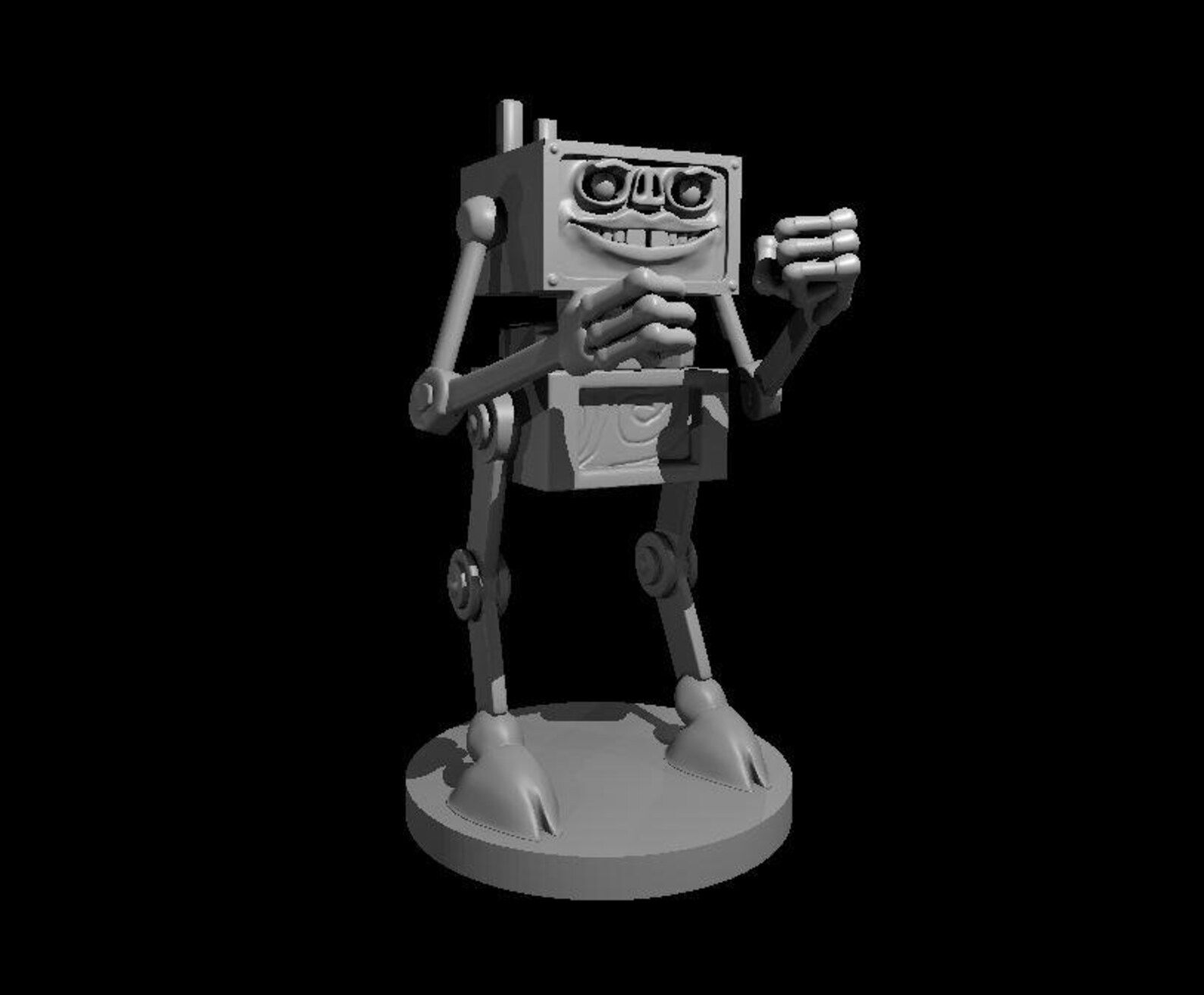 Dnd Mini Figurine Duodrone: 3D Printed Resin Dungeons and Dragons ...