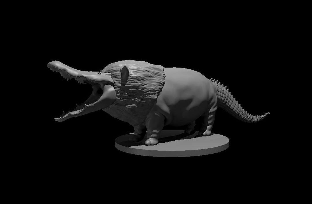 Dnd Mini Figurine Ammit: 3D Printed Resin Dungeons and Dragons ...