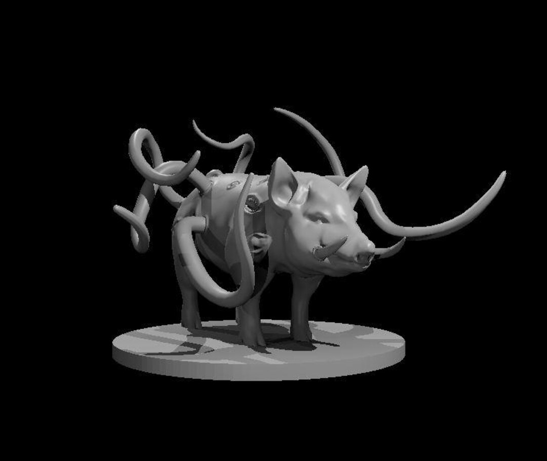 Dnd Mini Figurine Rift Swine: 3D Printed Resin Dungeons and Dragons ...