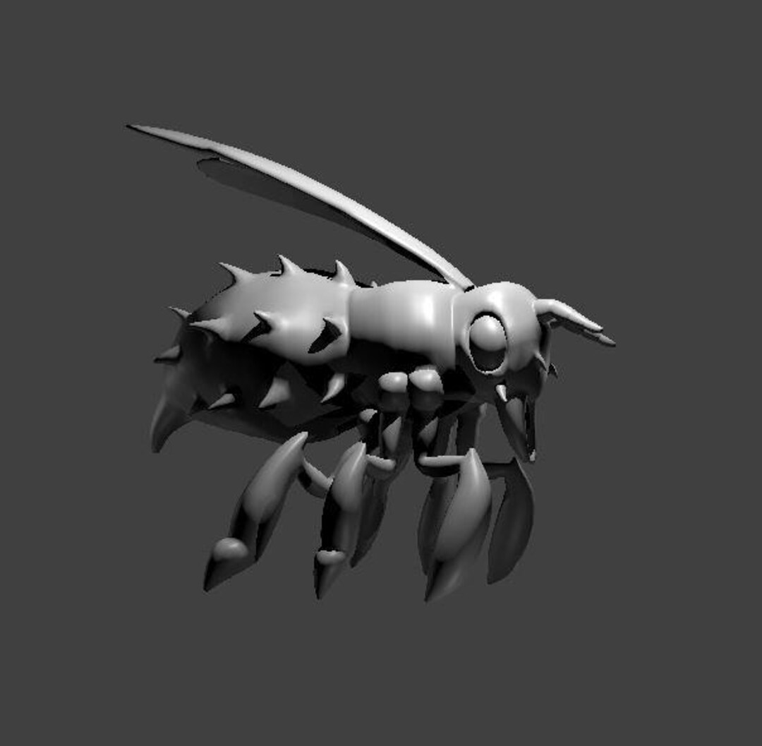 Dnd Mini Figurine Beehemoth: 3D Printed Resin Dungeons and Dragons ...