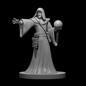 Dnd Human Set of 10 Dungeons and Dragons Mini Figurine Resin 3D Printed ...