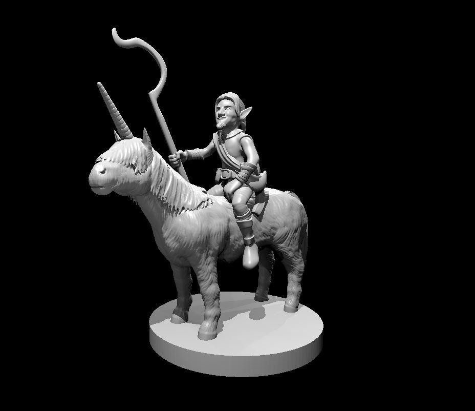 Dnd Minifig Unicorn Set of 7 Dungeons and Dragons Mini Figurine Resin ...