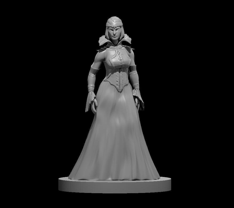 Dnd Minifig Curse of Strahd Set of 10 Dungeons and Dragons Mini ...