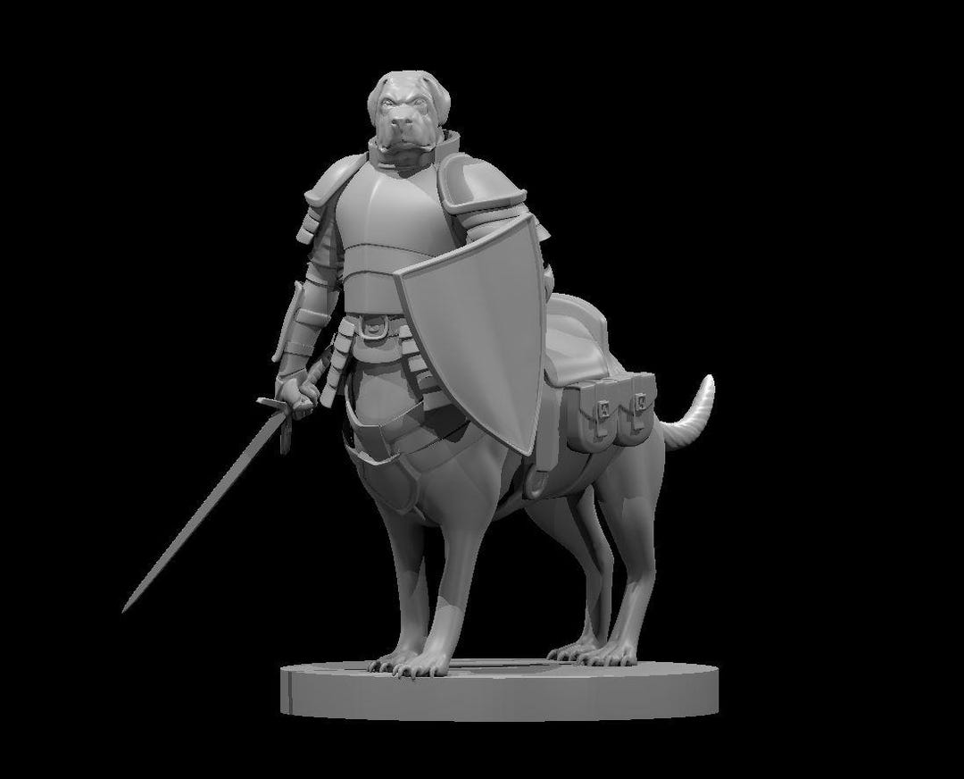 Dnd Minifig Dogs Set of 9 Dungeons and Dragons Mini Figurine Resin 3D ...