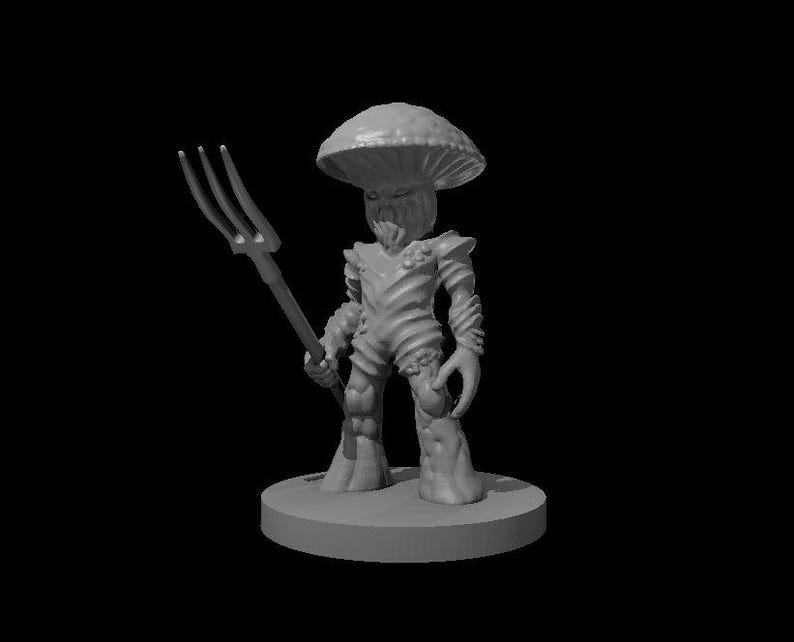 Dnd Minifig Myconid for Dungeons and Dragons Mini Figurine Resin 3D ...