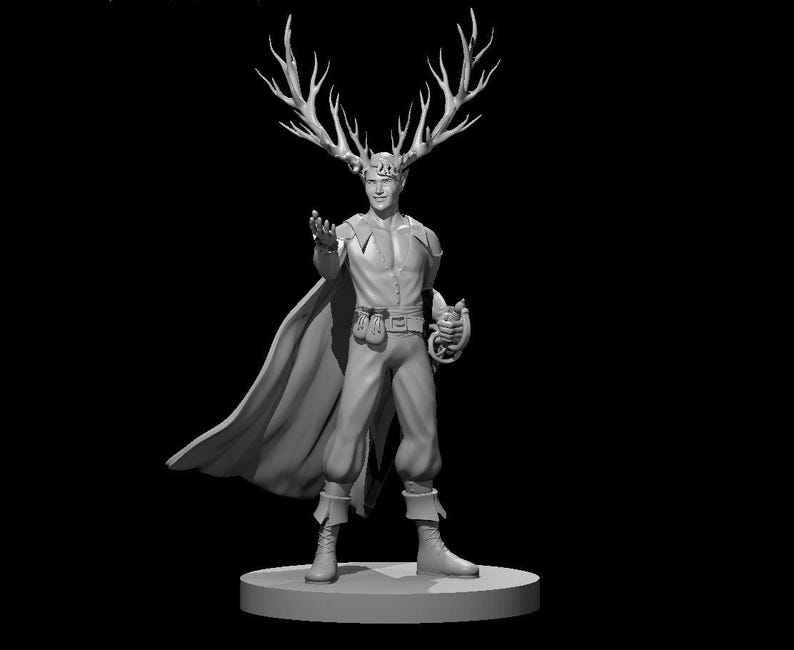 Dnd Minifig Fey for Dungeons and Dragons Mini Figurine Resin 3D Printed ...