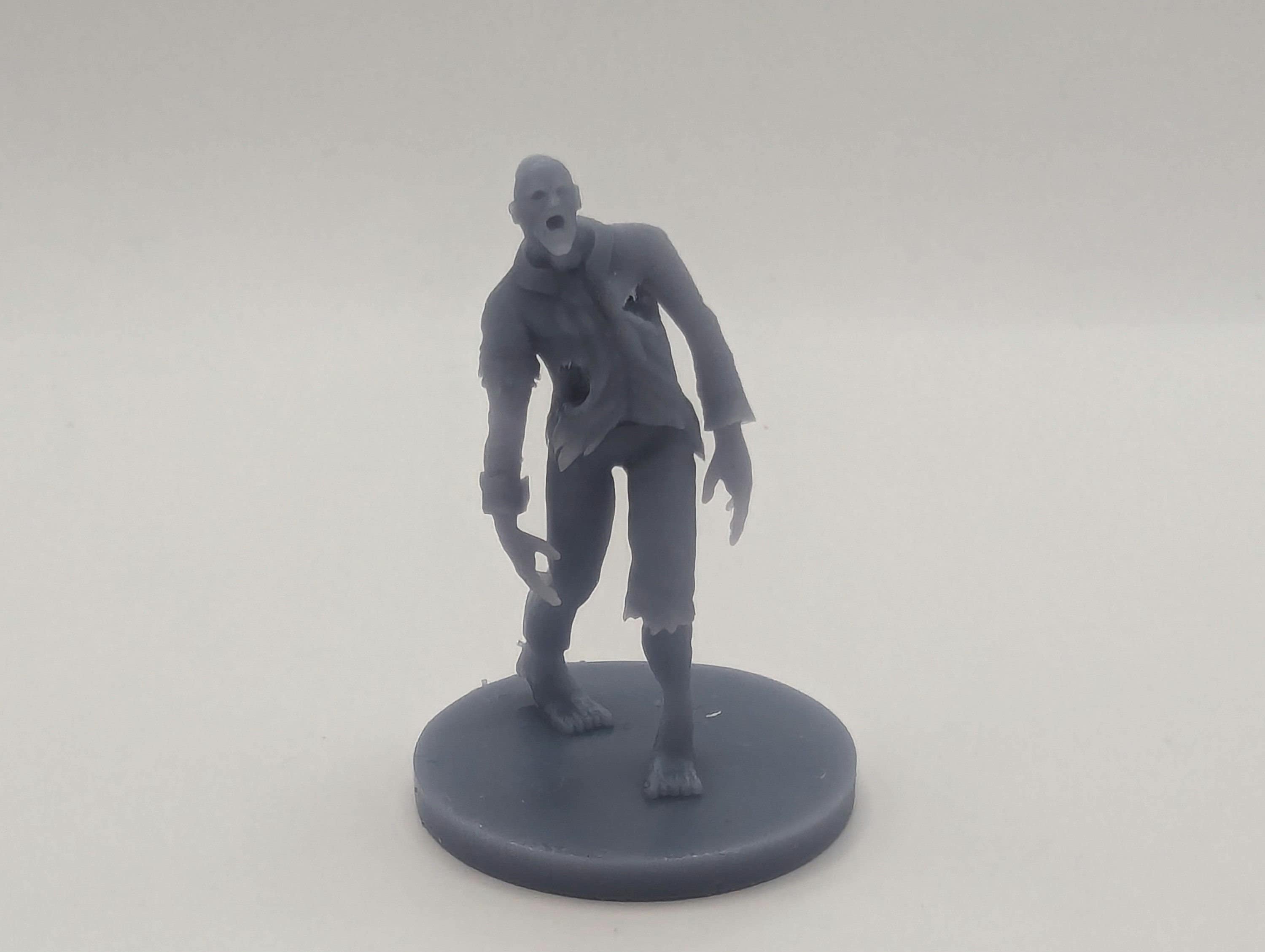 Dnd Minifig Zombies Variety Dungeons and Dragons Mini Figurine Resin 3D ...