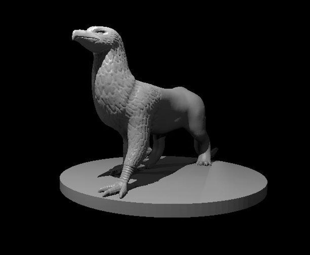Dnd Mini Figurine Demigryph: 3D Printed Resin Dungeons and Dragons ...