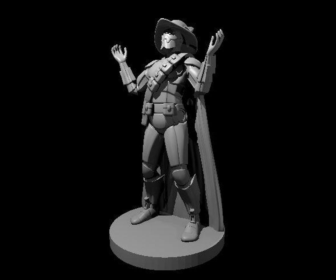 Dnd Mini Figurine Warforged Wizard: 3D Printed Resin Dungeons and Dragons Miniatures - Etsy