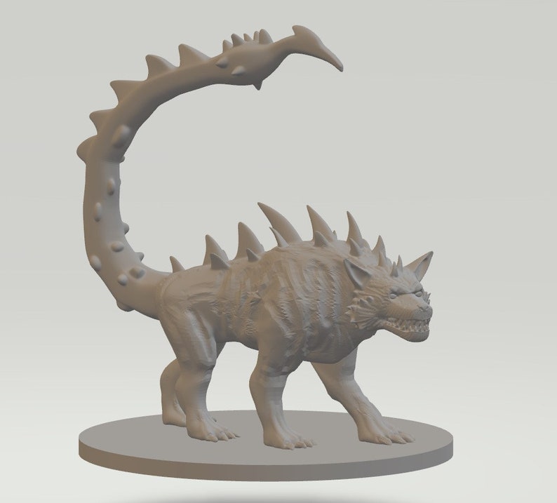 Dnd Minifig Demons Variety Dungeons and Dragons Mini Figurine Resin 3D ...