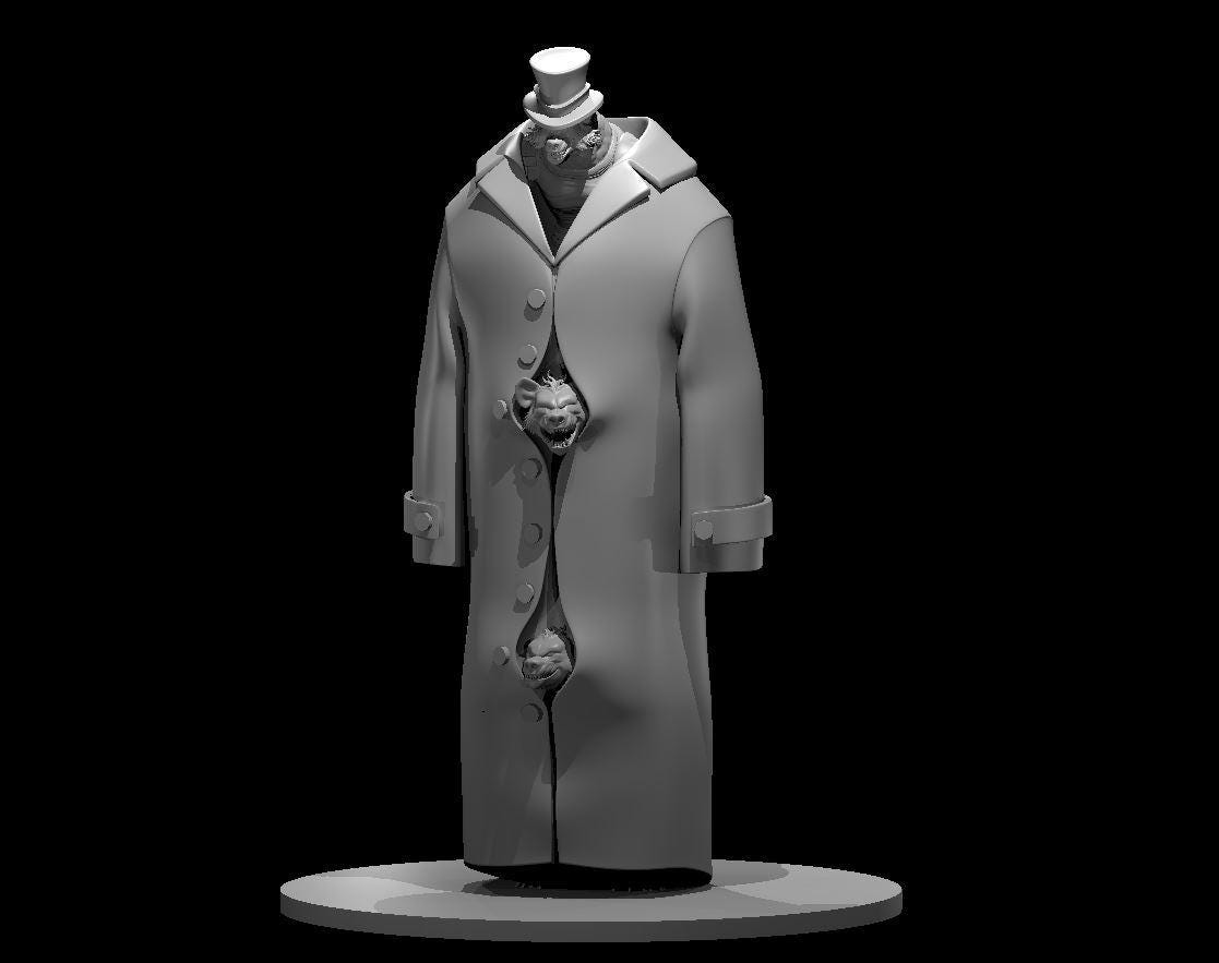 Dnd Trench Coat/coat Set of 7 Dungeons and Dragons Mini Figurine Resin ...