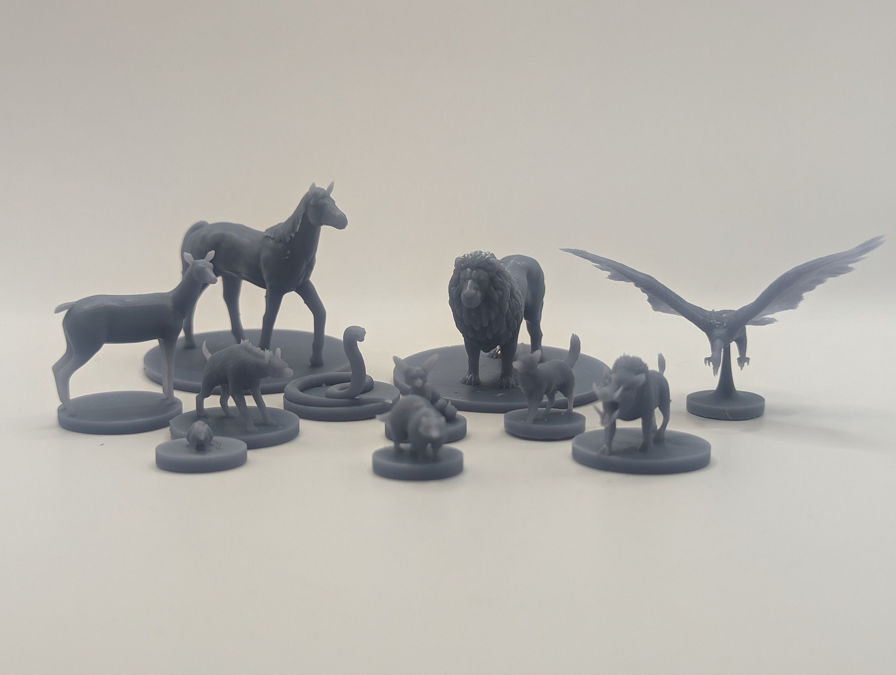 Grassland Druid Wild Shapes | Badger, Boar, Deer, Fox, Horse, Hyena ...