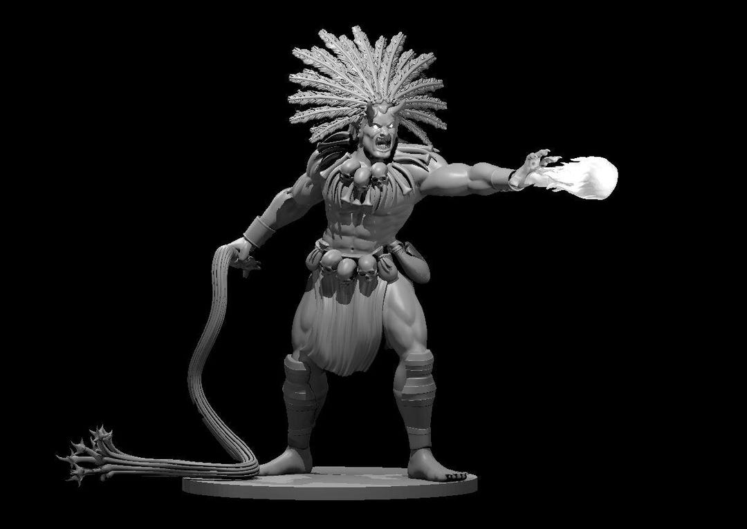 Dnd Ogre Set of 10 Dungeons and Dragons Mini Figurine Resin 3D Printed ...