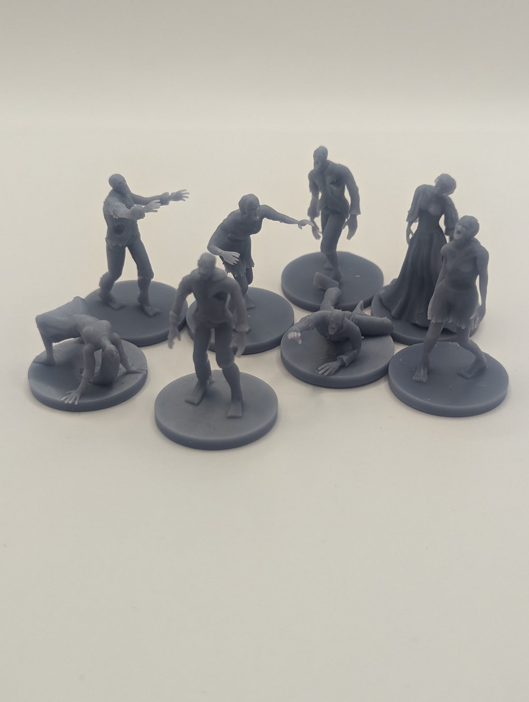 Dnd Minifig Zombies Variety Dungeons and Dragons Mini Figurine Resin 3D ...