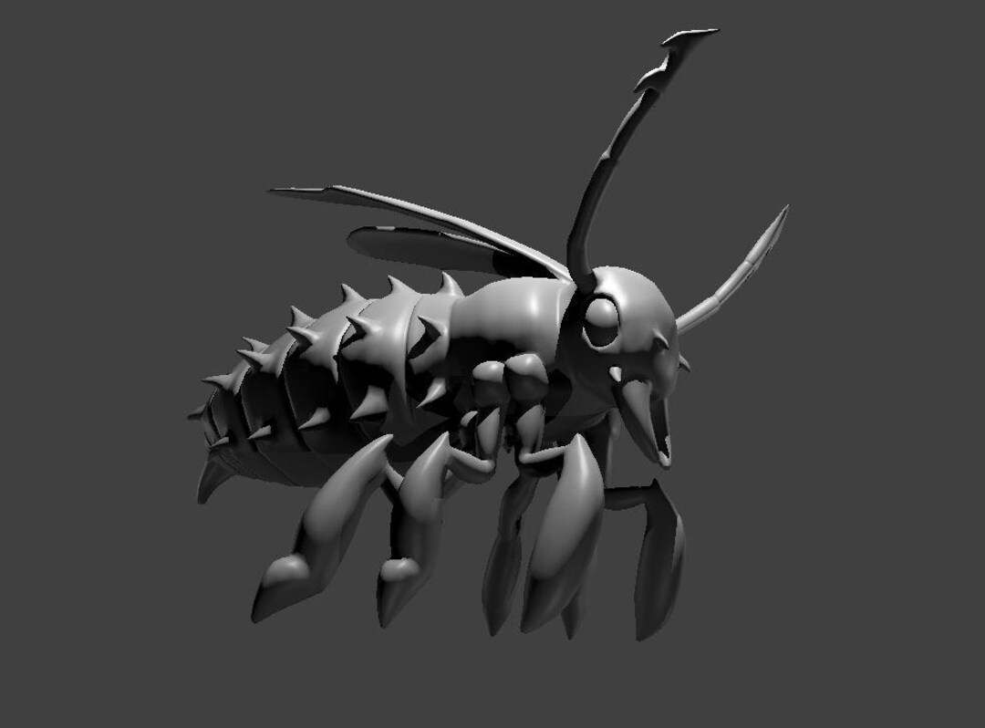 Dnd Mini Figurine Queen Beehemoth: 3D Printed Resin Dungeons and ...