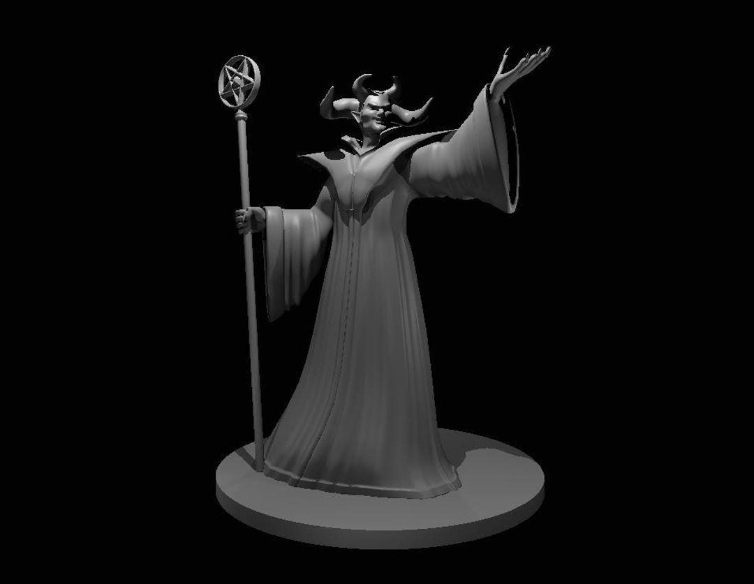 Dnd Mini Figurine Asmodeus: 3D Printed Resin Dungeons and Dragons ...