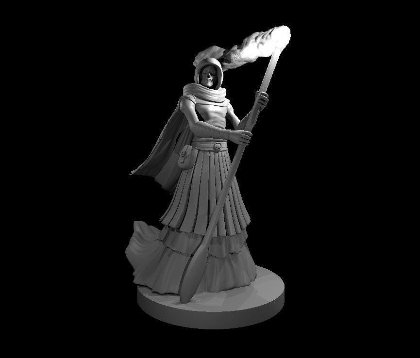 Dnd Mini Figurine Merrenoloth: 3D Printed Resin Dungeons and Dragons ...