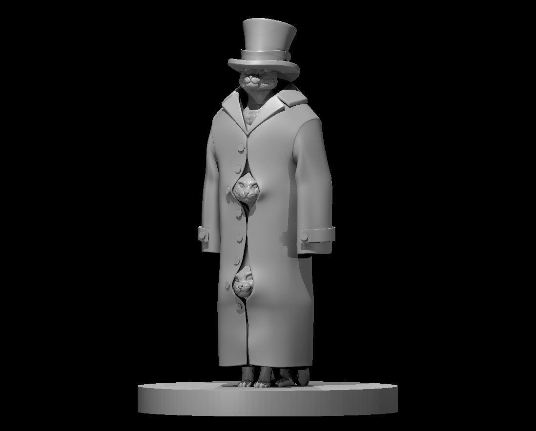 Dnd Trench Coat/coat Set of 7 Dungeons and Dragons Mini Figurine Resin ...
