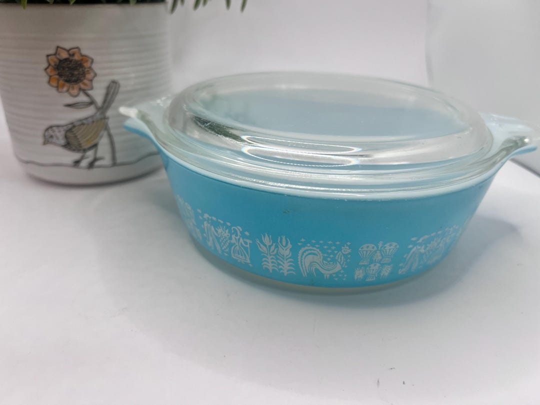 Pyrex 471 1 Pt Amish Butterprint Cinderella Casserole With Lid - Etsy