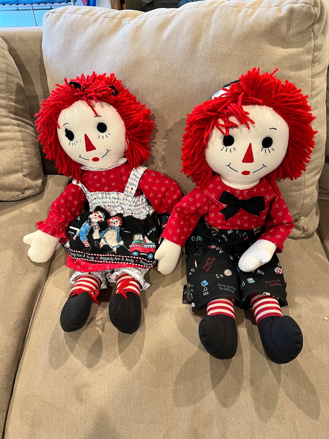 Raggedy Ann and Andy Handmade - Etsy