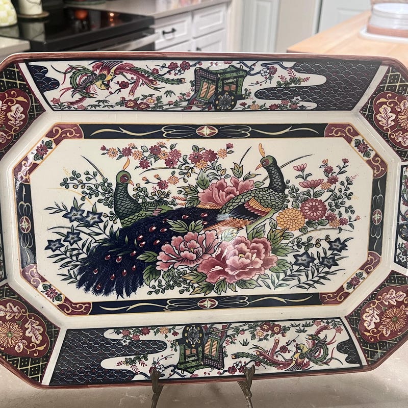 Peacock China - Etsy