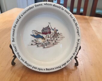 Peter Rabbit Bowl - Peter Rabbit and Friends - Jemima Puddle-duck - Mr ...