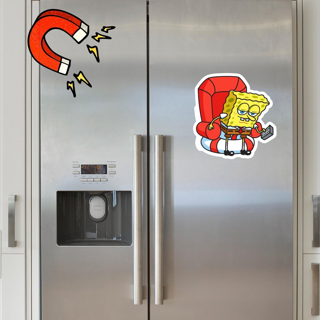 Spongebob Meme Magnet Funny Cartoon Meme Fridge Magnet, Perfect Gift ...