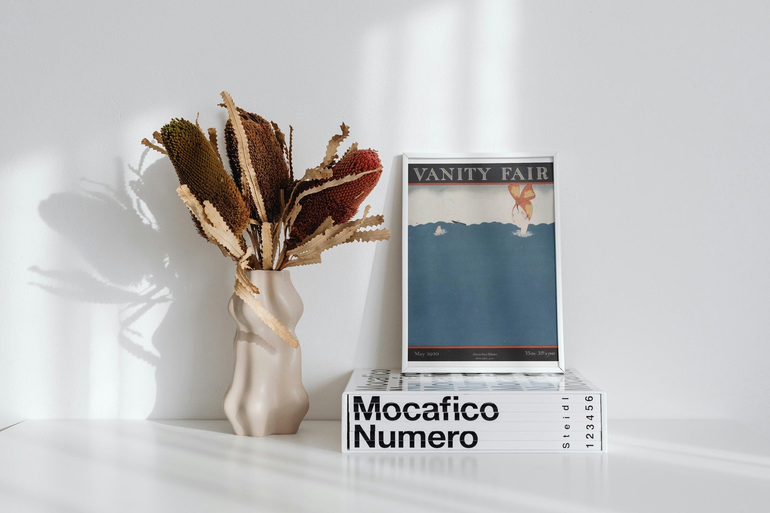 Vintage 1930s Vanity Fair Poster Glamorous Evening Art Deco Magazine ...