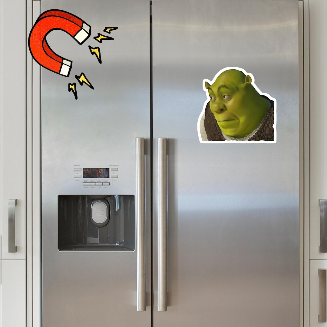 Shrek Meme Magnet Funny Movie Meme Fridge Magnet, Perfect Gift for ...