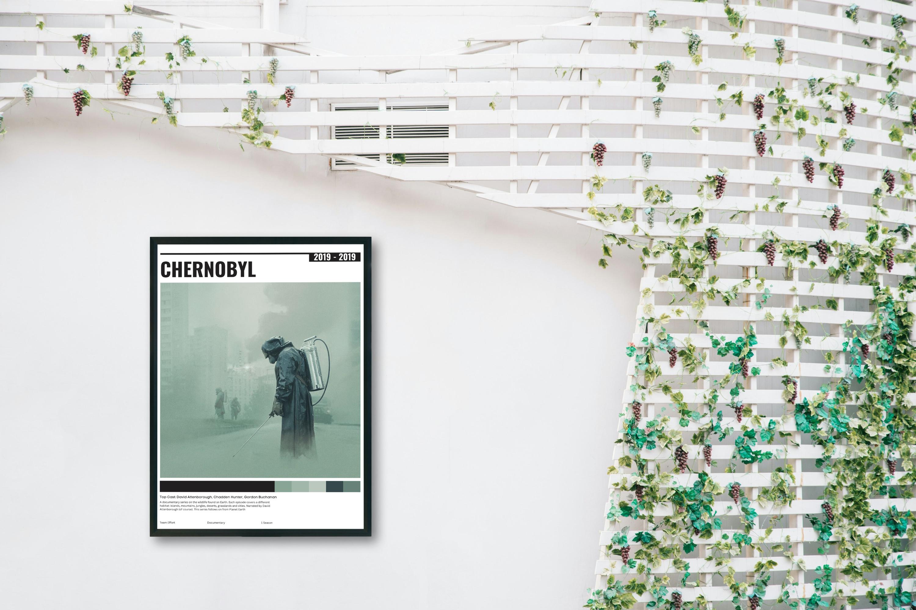 Chernobyl TV Show Poster Dark and Atmospheric Fan Art, Iconic HBO Drama ...