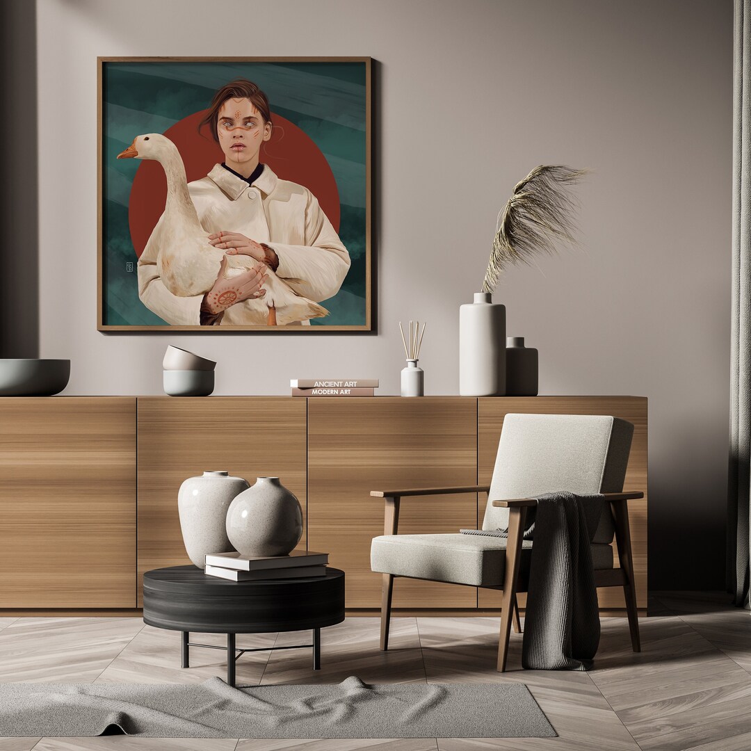 Realistic Illustration Poster, Digital Poster, Wall Art, Wall Decor ...