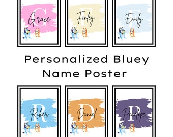 Bluey Quotes A5, A4, A3 Poster or Print - Etsy UK