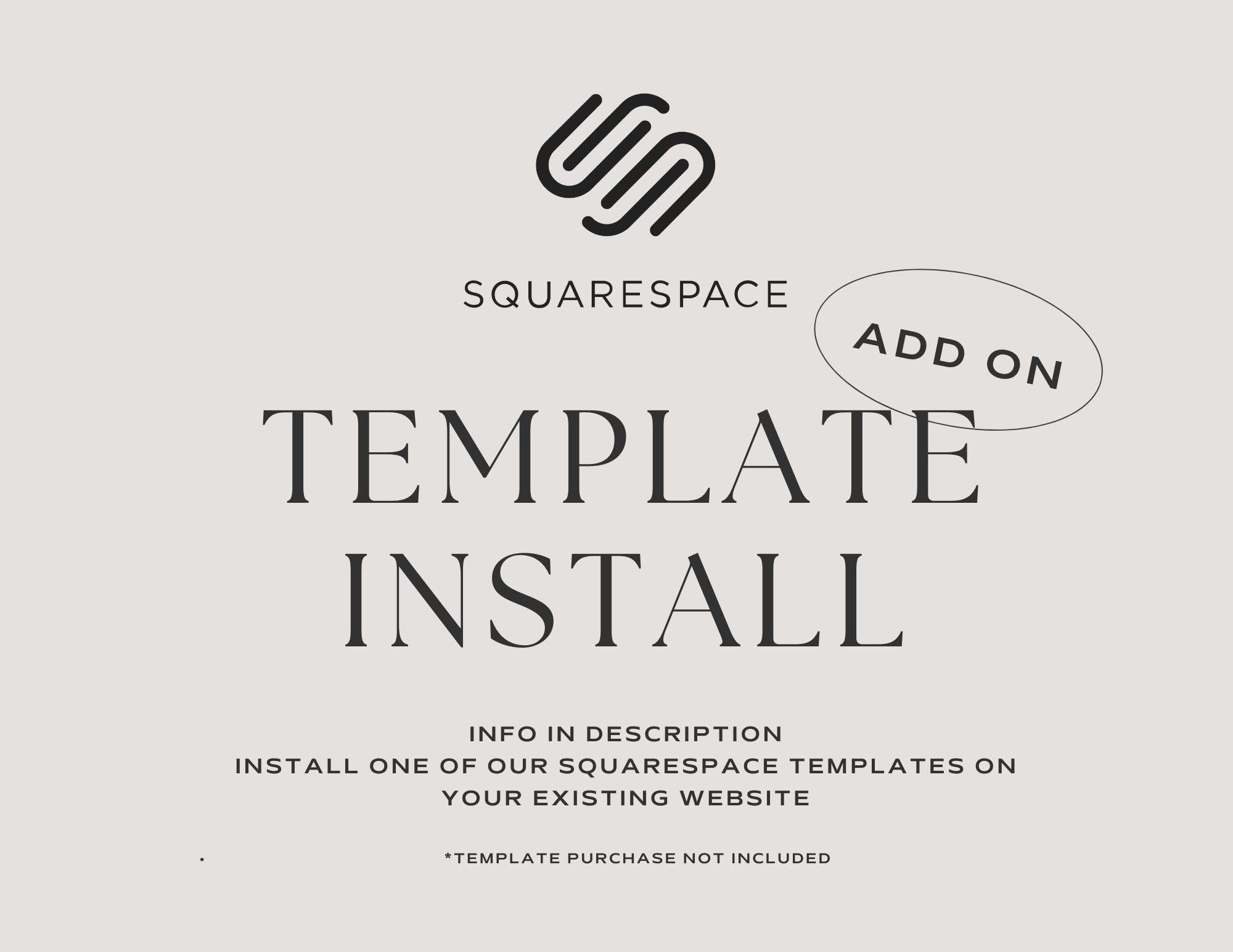 Squarespace Website Template for Wedding Planner or Photographer. DIY ...