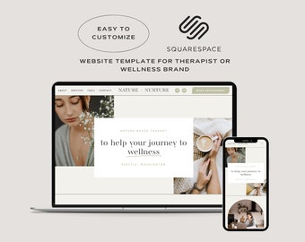 Squarespace Website Template for Wedding Planner or Photographer. DIY Affordable Fluid Engine ...