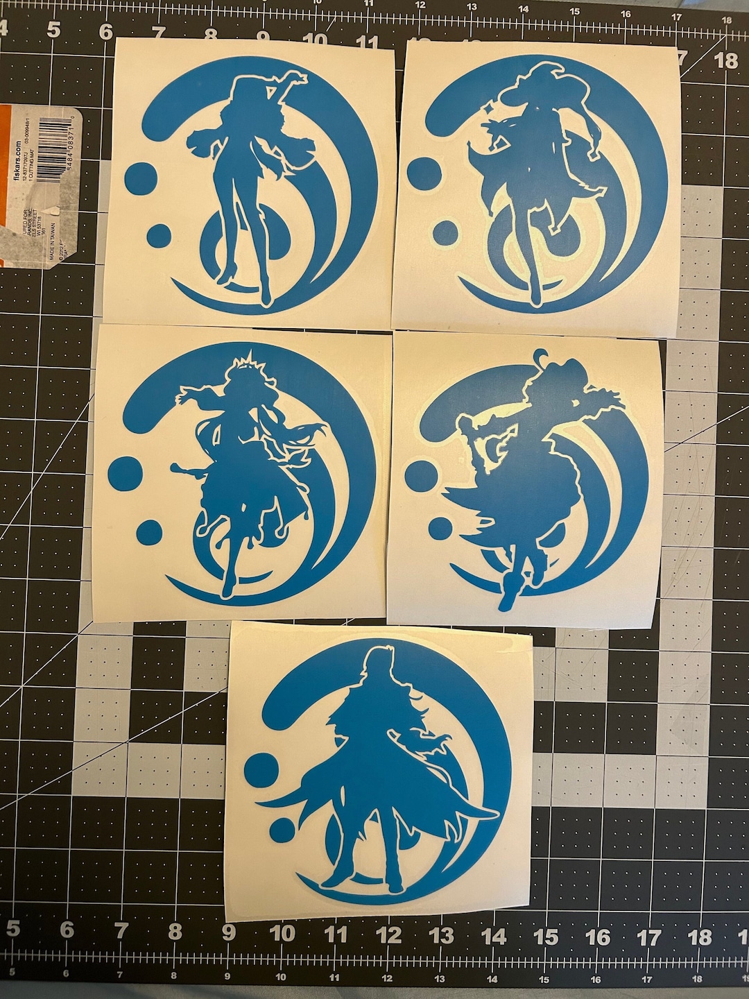 High Quality Genshin Impact Decal Sticker - Etsy