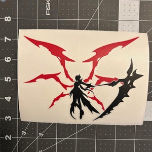 Arlecchino From Genshin Impact Decal Sticker - Etsy