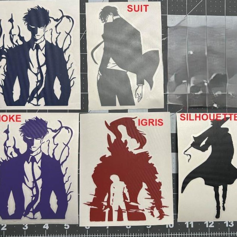 Solo Leveling Stickers - Etsy