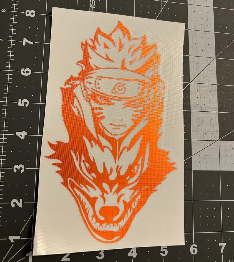 Naruto Uzumaki Sasuke Uchiha Decal Sticker - Etsy