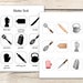 Kitchen Tools Shadow Matching Game: Preschool Printable (PDF) - Etsy