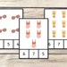 Counting Summer 1 to 10 Montessori Cards Preschool Counting Activity ...