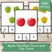 Counting Apple Varieties (1 to 10), Montessori Cards, Preschool ...