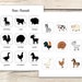 Farm Animals Shadow Matching Game, Farmanimals Worksheet, Matching ...