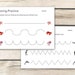 Preschool Line Tracing Practice, Ocean Animals Pre-writing Activities ...