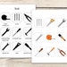 Tools Shadow Matching Game, Tools Worksheet, Matching Activity ...