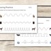 Preschool Line Tracing Practice, Farm Animals Pre-writing Activities ...