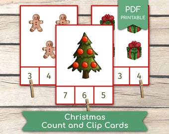 Counting Apple Varieties (1 to 10), Montessori Cards, Preschool ...