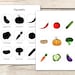 Vegetables Shadow Matching Game, Vegetables Worksheet, Matching ...