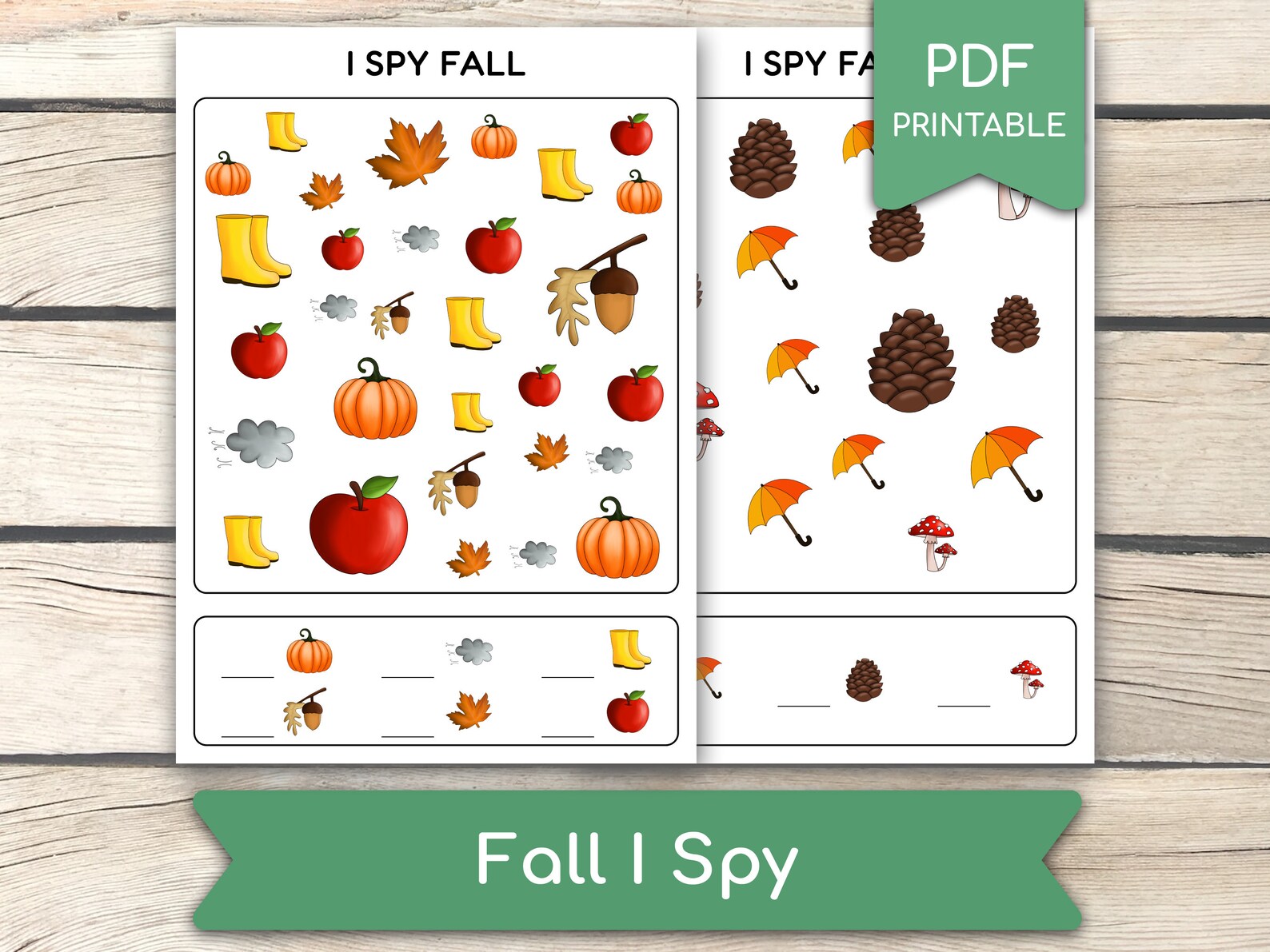 Fall I Spy Worksheet, Fall Activity, Autumn Activity, Autumn I Spy, I ...